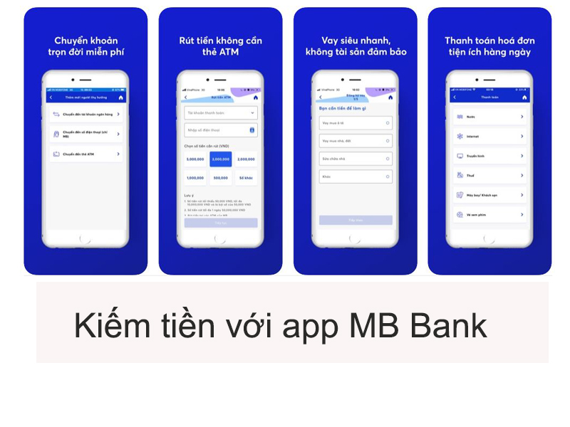 Kiếm tiền Online với App MB Bank bằng Accesstrade - NAD Digital
